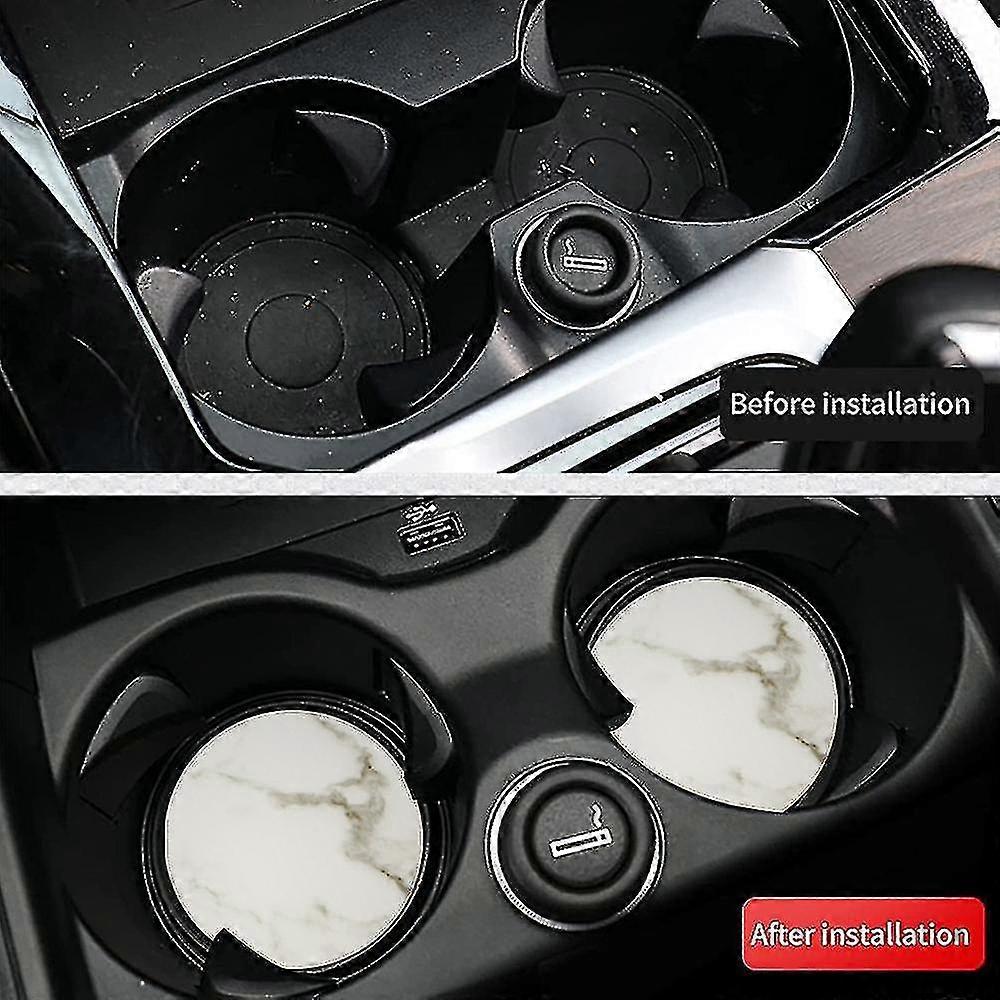 Leather Coasters Spill Protection For Table Desk Durable And Non Slip ...