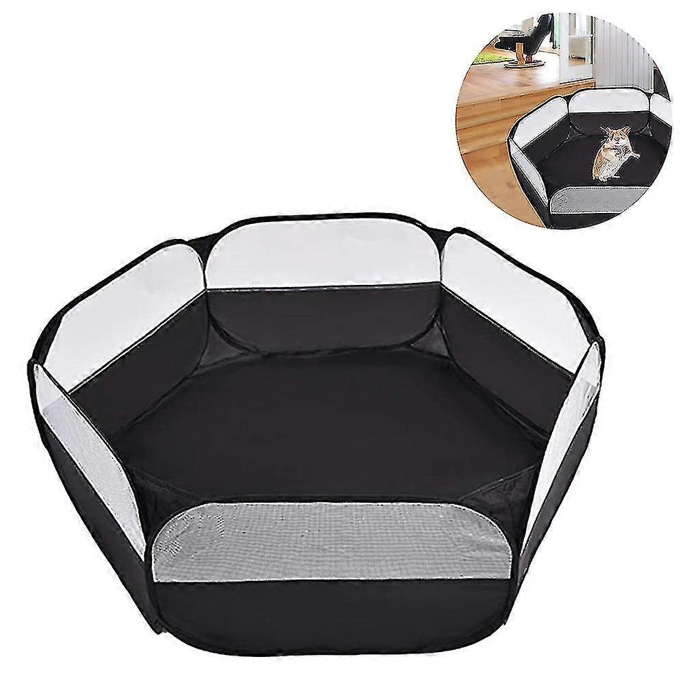 Hamster Playpen, Portable Small Animal Playpen, Waterproof, Breathable ...
