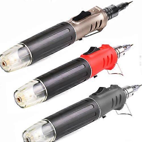 Home Cordless Auto Ignition Butane Gas Soldering Iron Kit Self Ignite ...