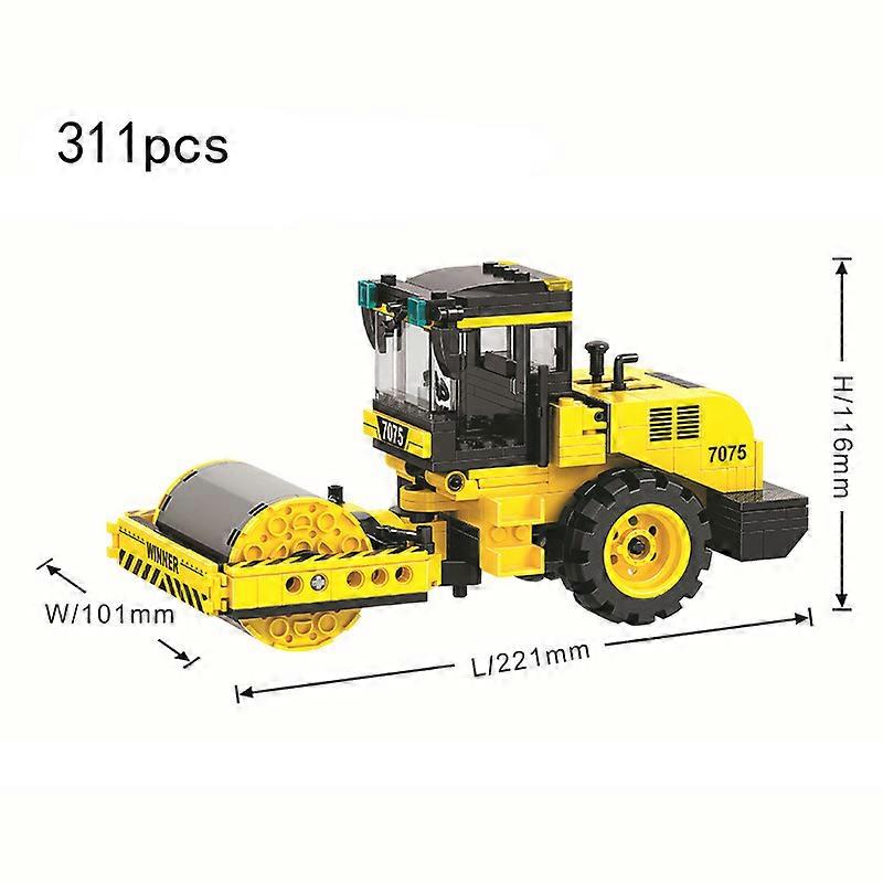 teknik Byggfordon Urban Trucks Bulldozer Grävmaskin Byggsten Kid ...