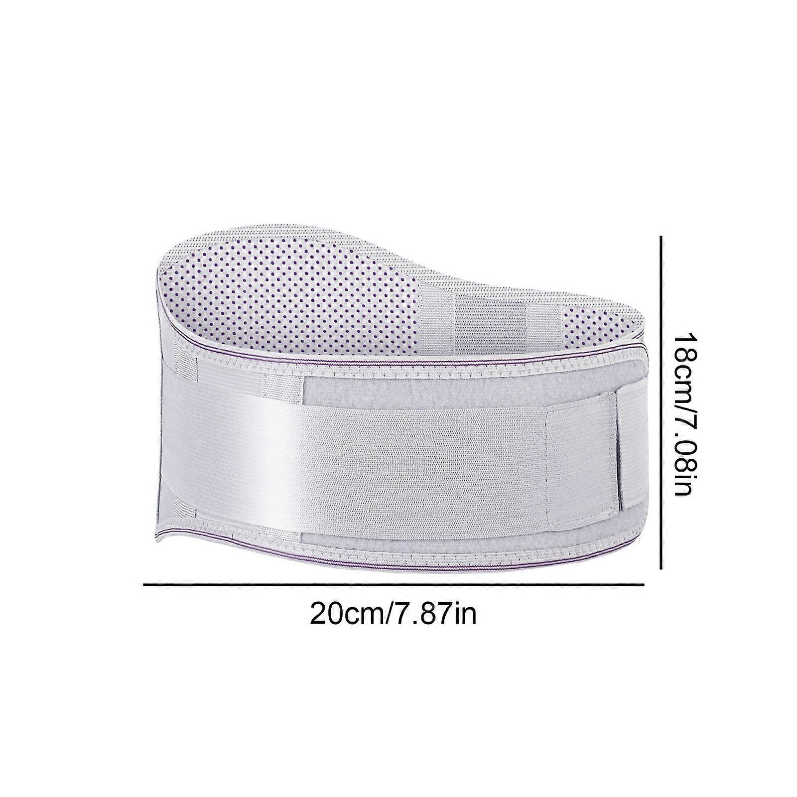 Dolor de columna lumbar Cinturón de calentamiento de magnetoterapia del ...