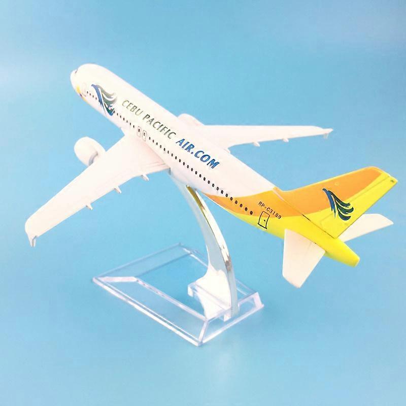 JASON TUTU 16cm Plane Model Airplane Model Cebu Pacific Air Airbus A320 ...
