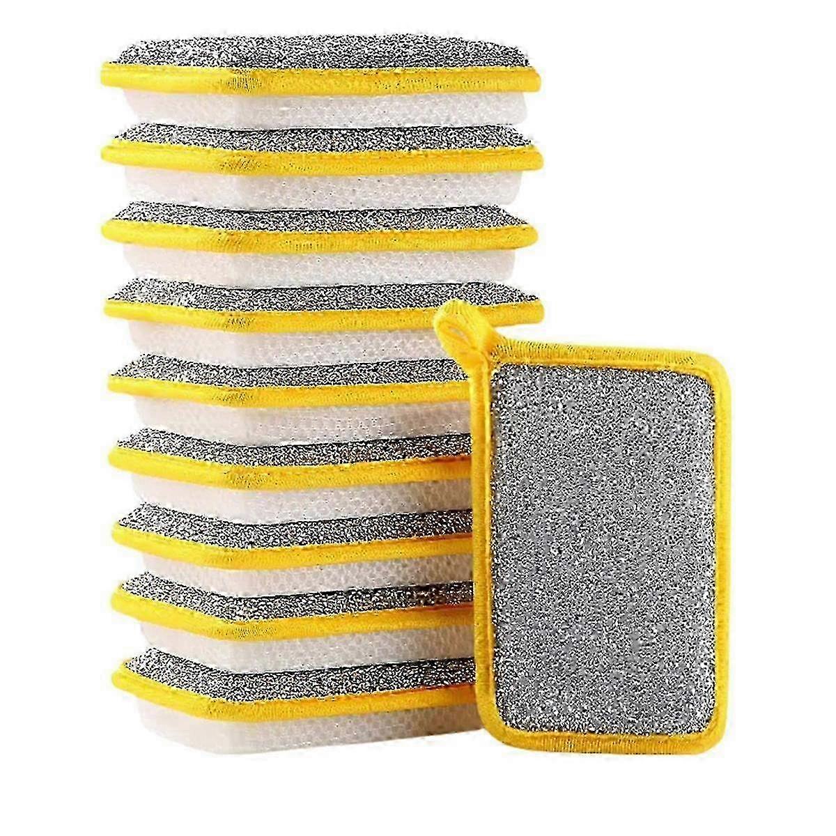 Kitchen Dish Sponge for Washing Dishes Cleaning Kitchen, Dual-Sided ...