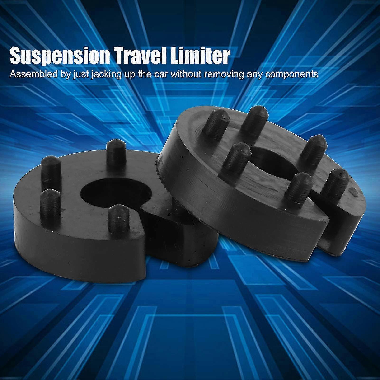 Pack of 8 Car Suspension Travel Limiters, Rubber Spring Stroke Limiter ...