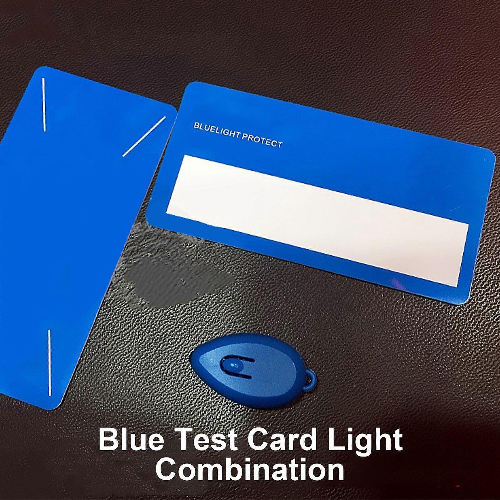 Professional Anti-Blue Light Tester Card,Including Anti-Blue Light ...