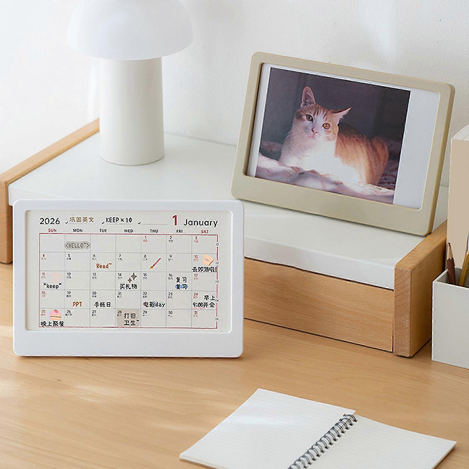 2026 Office Calendar Stand With Photo Display And Angle Adjustment ...