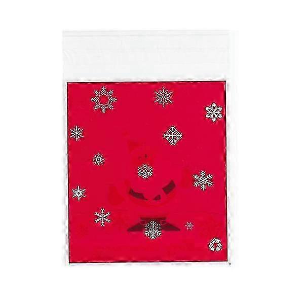 Cellophane Candy Bags 100-Pack for Christmas Gifts and Party Favors ...