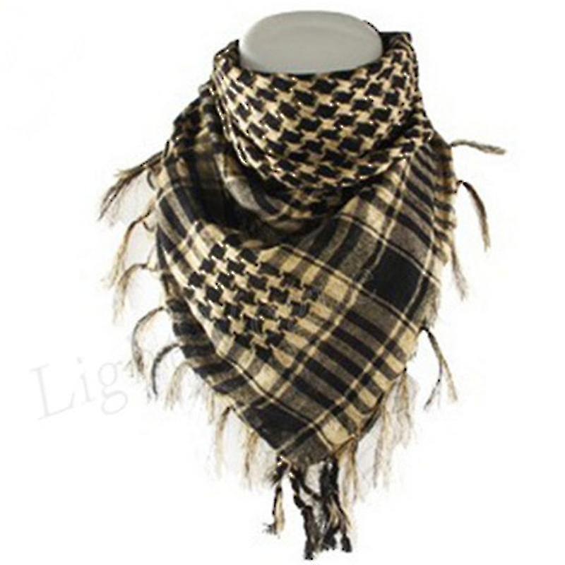 Arab Shemagh Keffiyeh Army Tactical Palestine Scarf Shawl Kafiya Wrap ...