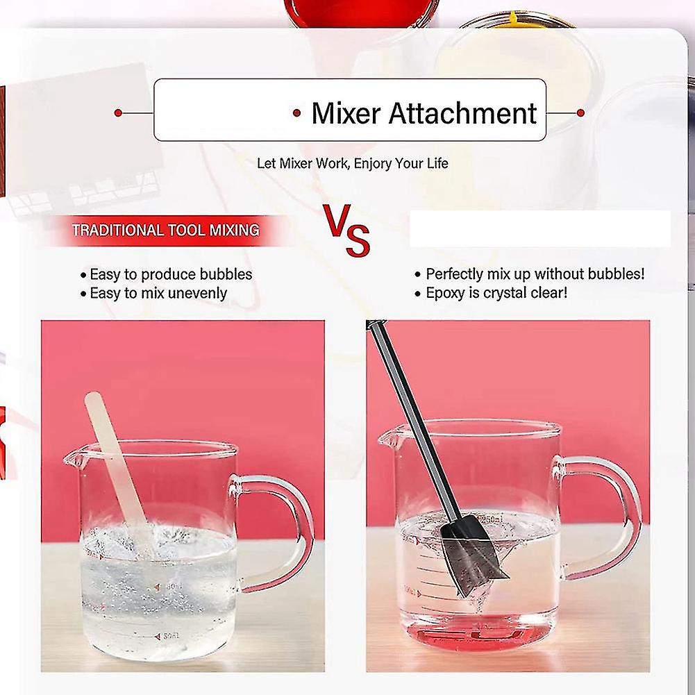 8 Pcs Resin Mixer Epoxy For Mixing Reusable Multipurpose Epoxy For ...