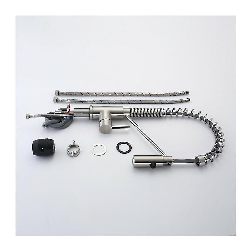 Spring-loaded Kitchen Faucet Kitchen Mixer Tap With Pull-out Spray 360 ...