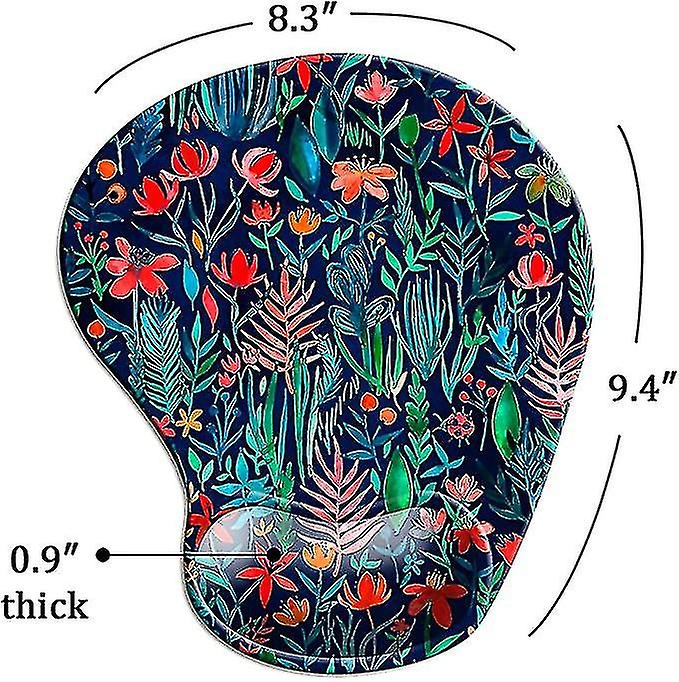 Shxx Ergonomic Mouse Pad With Wrist Support, Cute Mouse Pads With Non ...