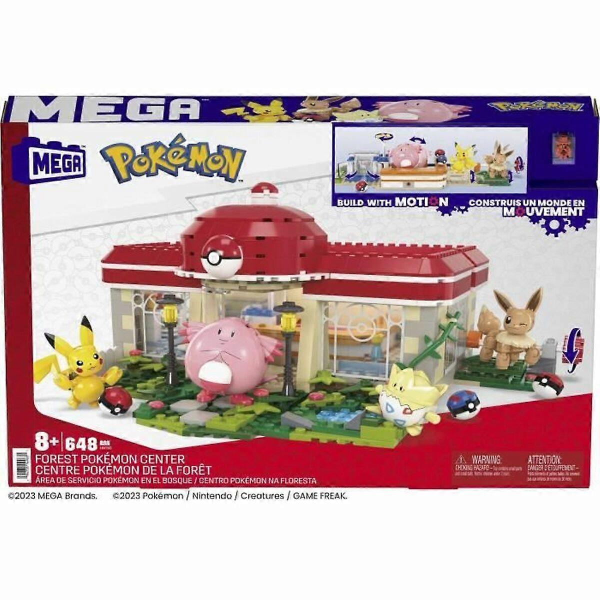 Construction kit Pokémon Mega Construx - Forest Pokémon Center 648 ...