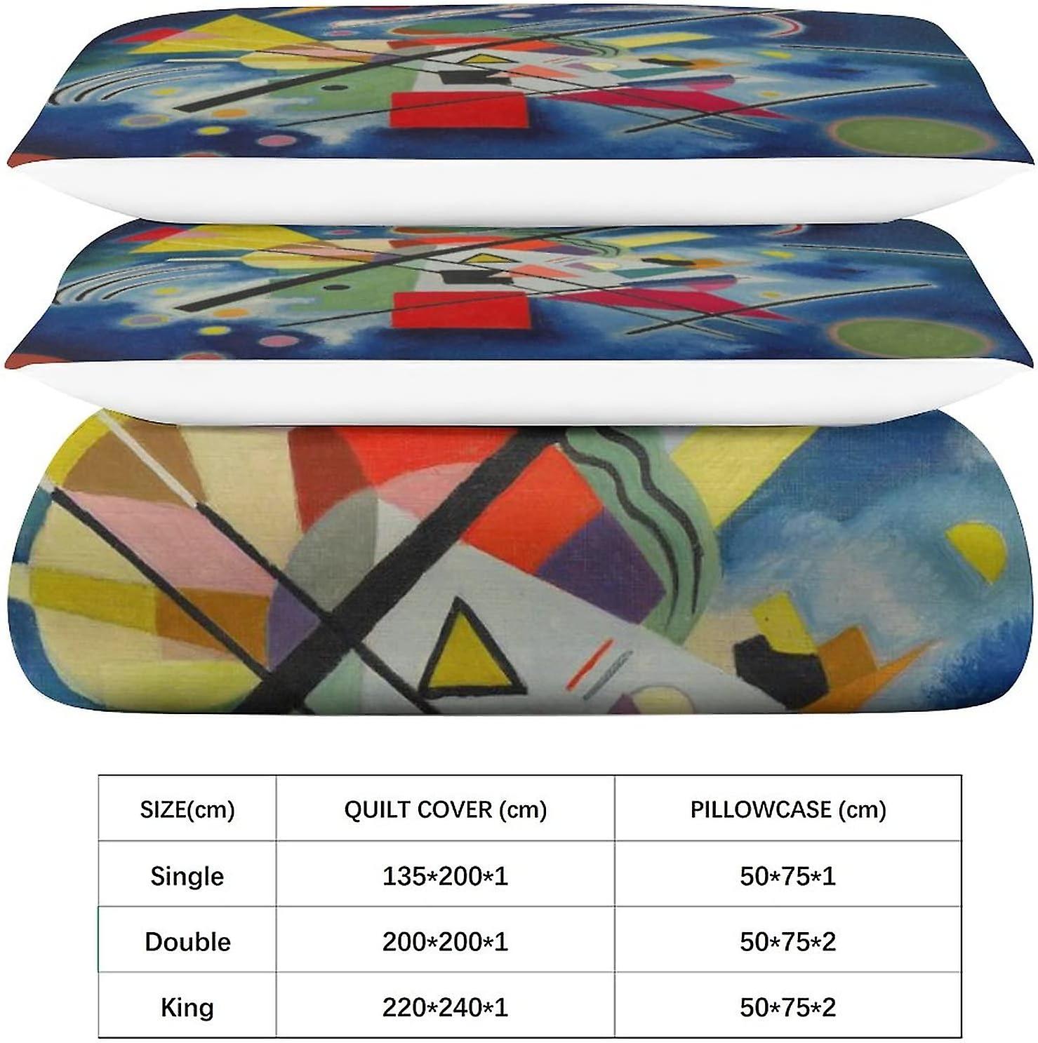 ALXFFBN Kandinsky Paintings Duvet Cover Set Bedding Sets Soft ...
