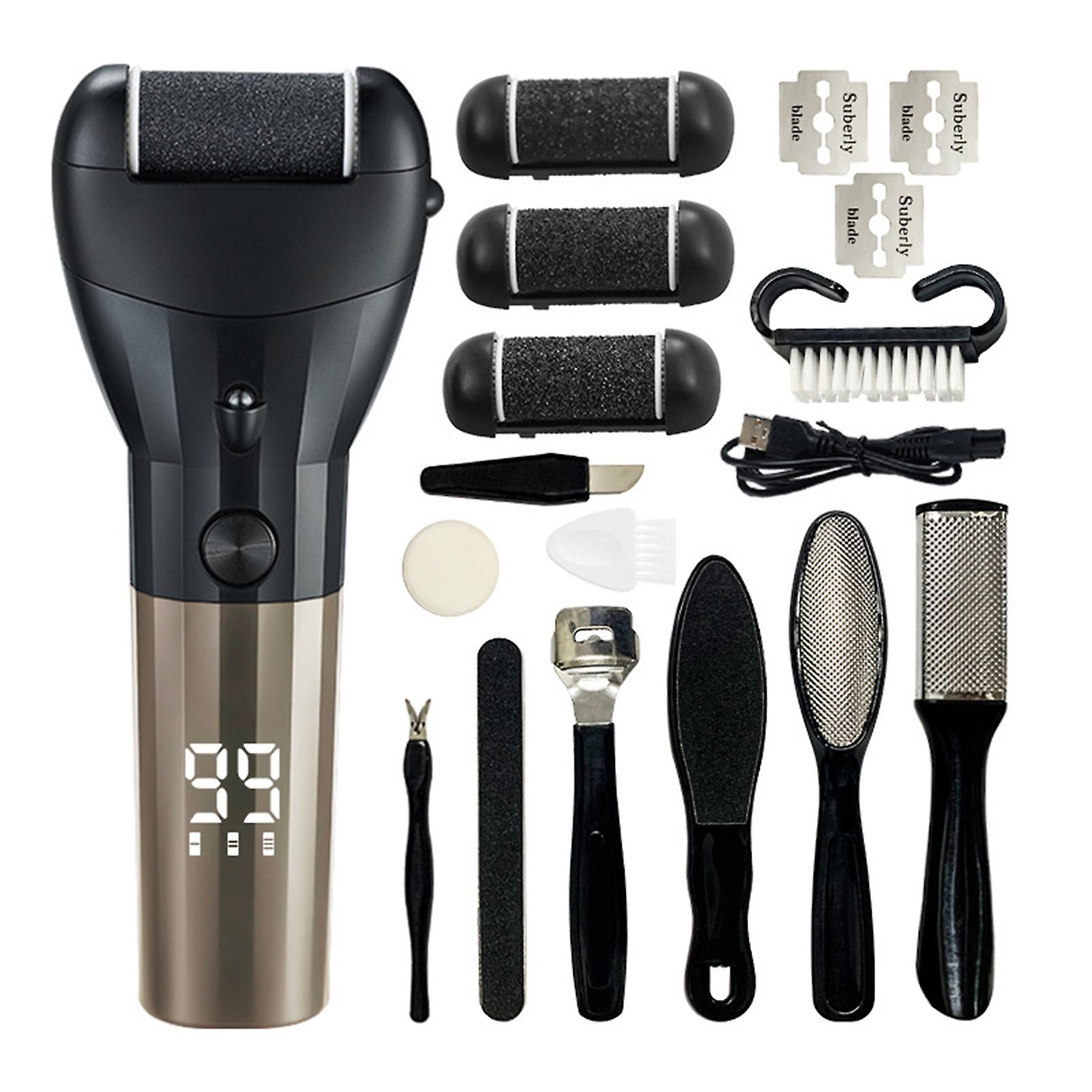 Electric Foot Files for Professional Pedicures Rechargeable Foot ...