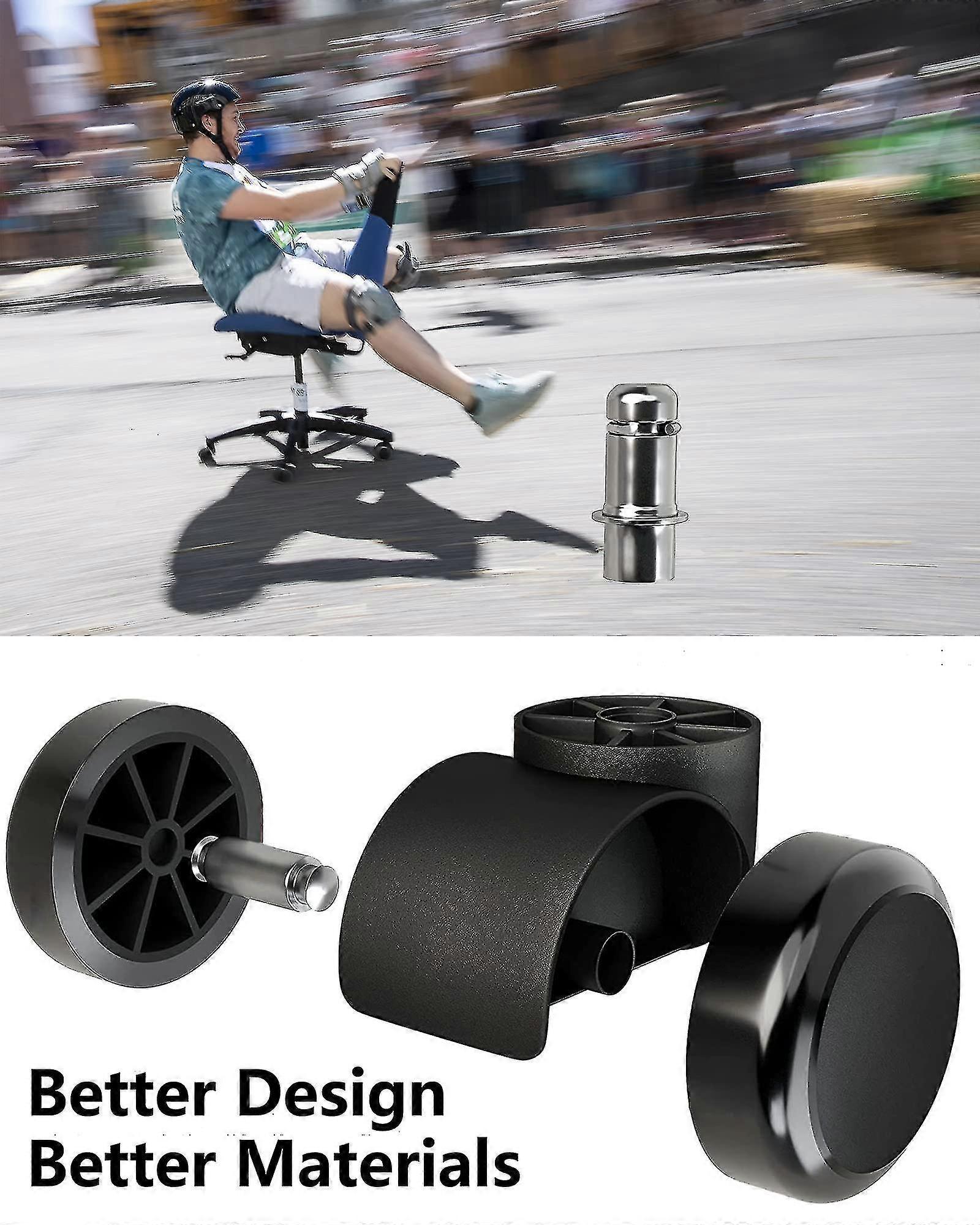 Office Chair Wheels Chair Wheels Replacement 5-pack Office Chair ...