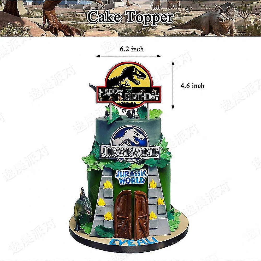 Jurassic World Dinosaur Theme Birthday Party Decoration Supplies ...