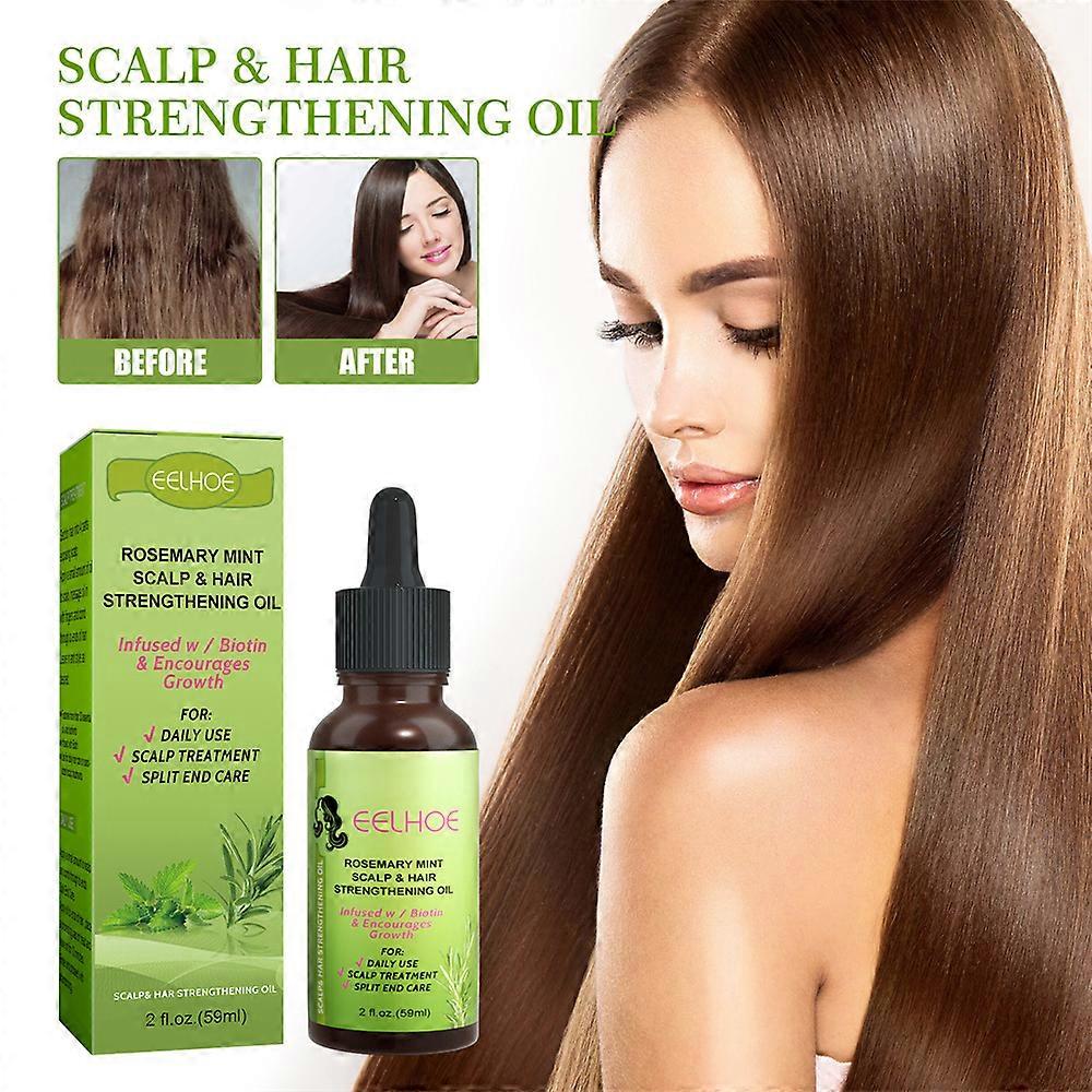 1-3pcs Romarin Menthe Hair Nutrition Liquid Hair Growth Scalp ...