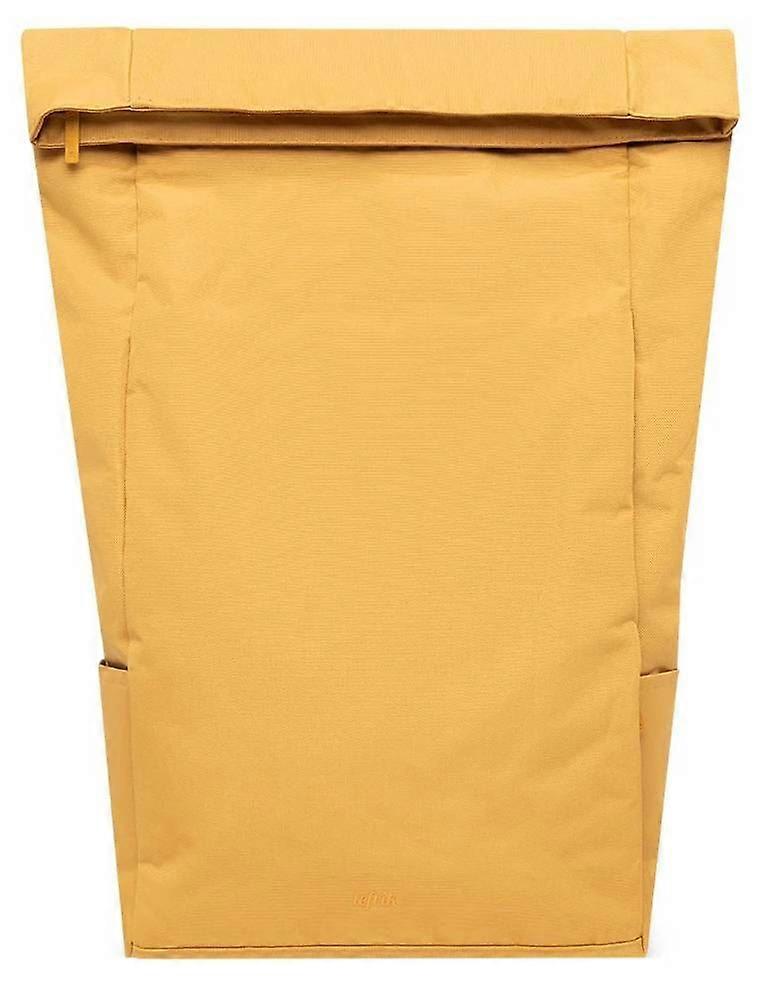 Lefrik Roll Backpack - Mustard Yellow | Fruugo UK