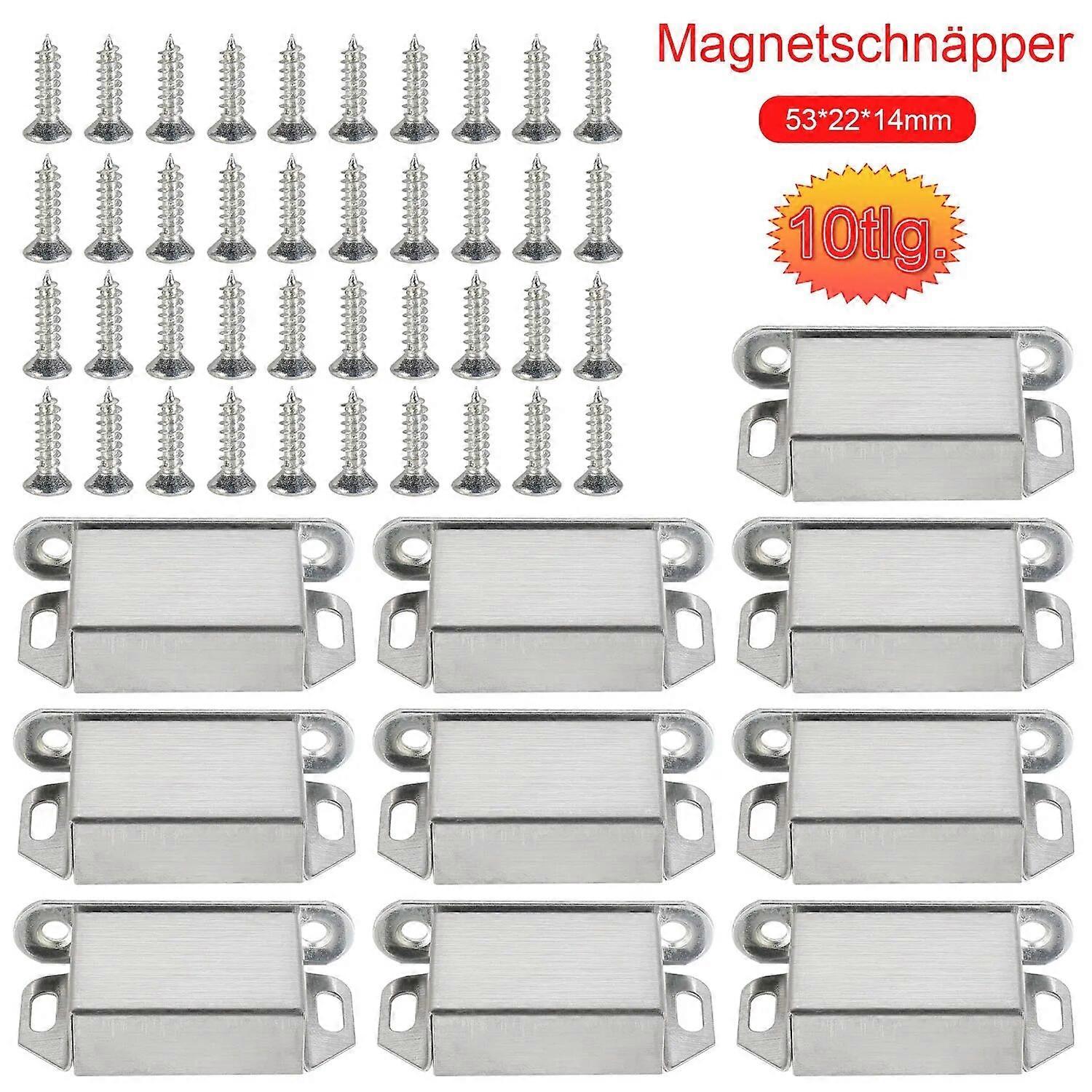 10Pcs Extremely Strong Magnetic Snapper Door Magnet Furniture Magnet ...