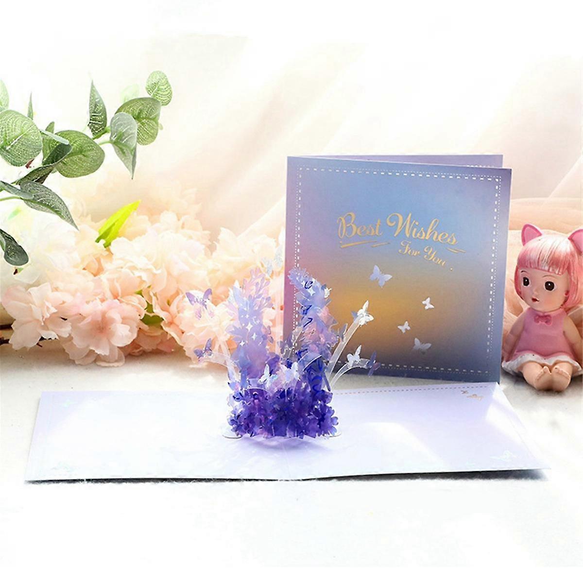 3D Happy Birthday Greeting Invitation Cards Boy Girl Kids Gift Card ...