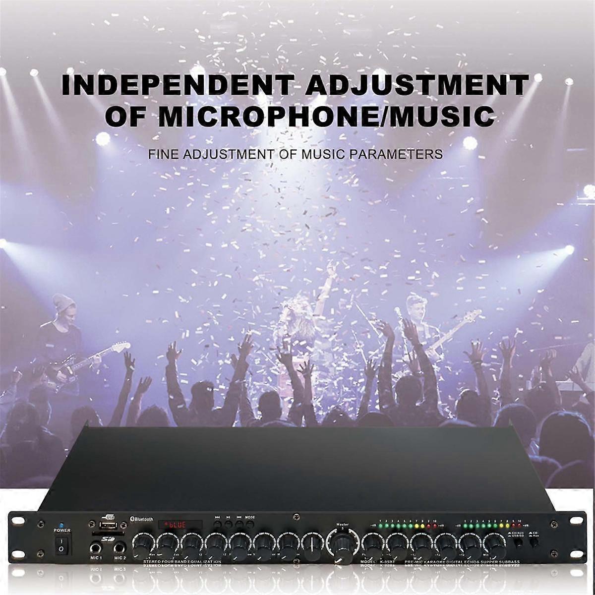 Professional Sound Peripheral Equipments Stereo Digital Reverberation ...