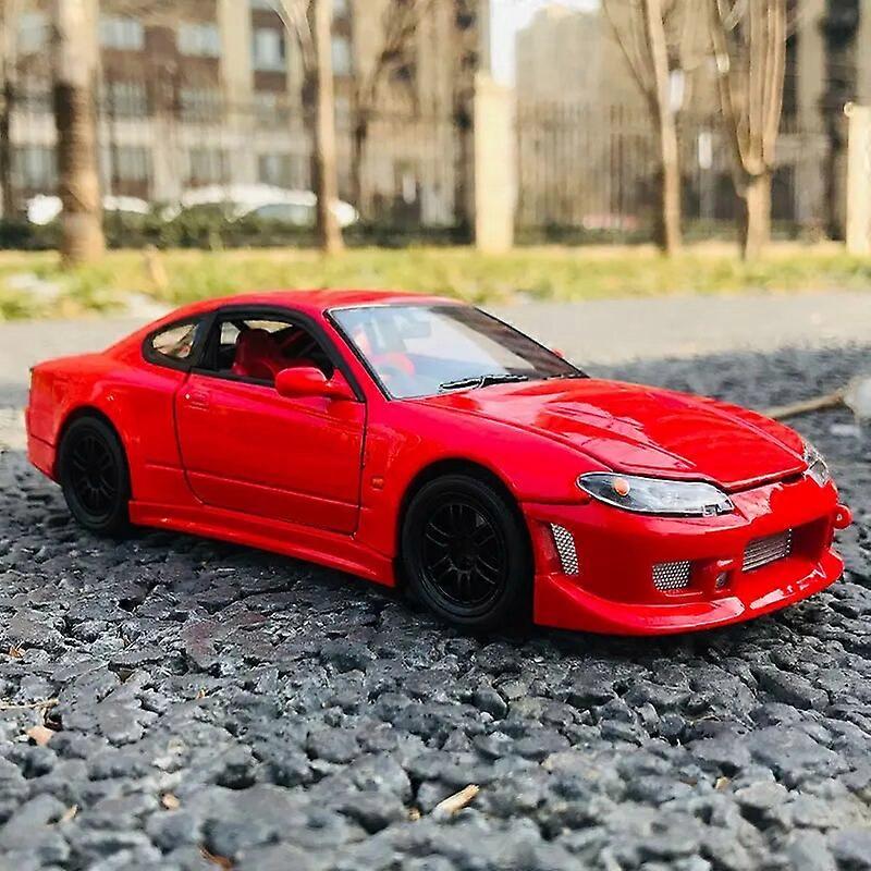 1/24 Nissan Silvia S15 Alloy Sports Car Model Diecast Metal Toy Racing ...