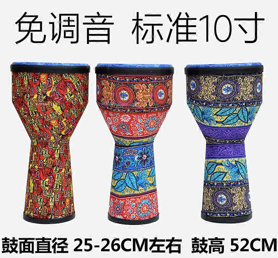 Indonesian source African drum 8 inch musical instrument tambourine 10 ...