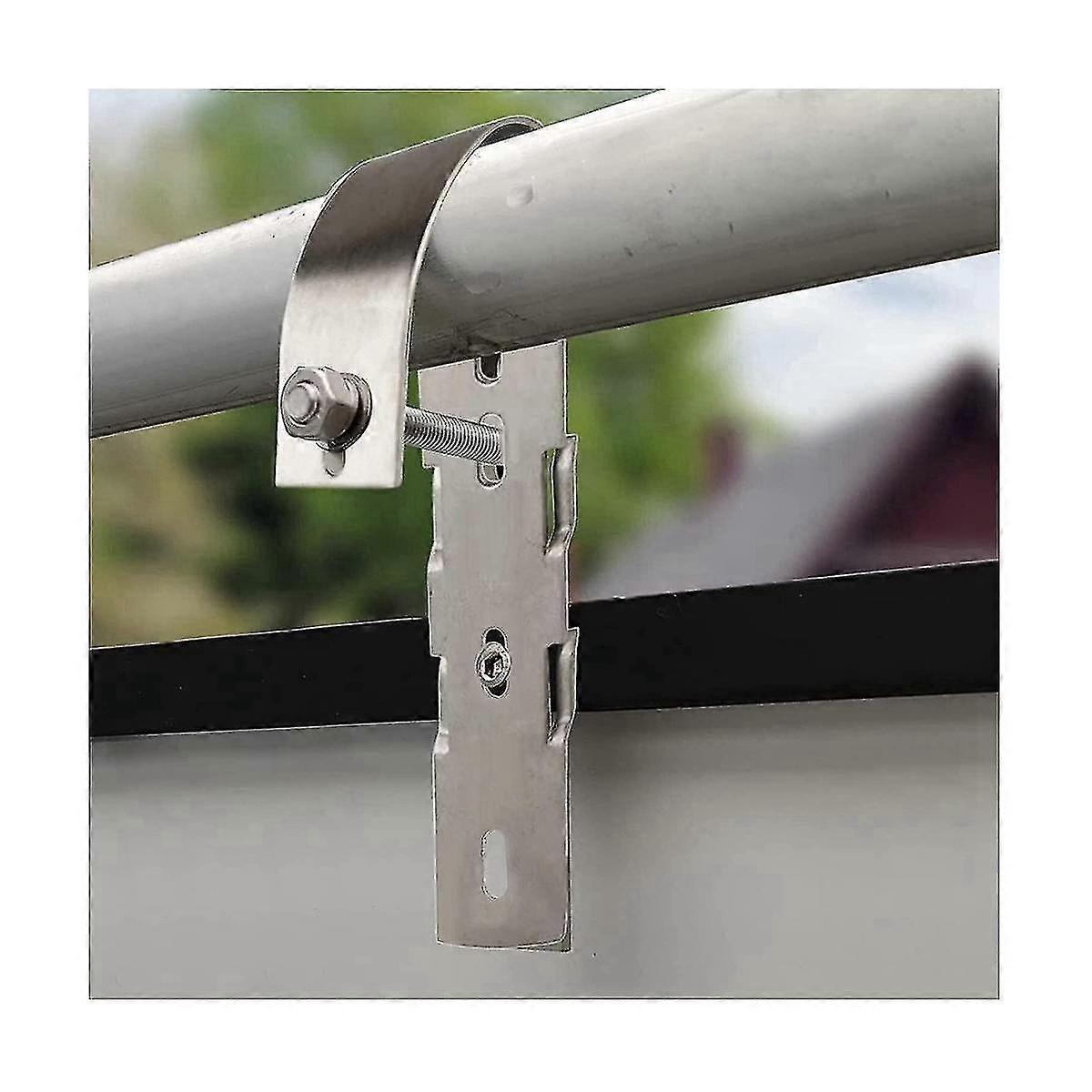 4pack Solar Panel Holder Solar Hook For Solar For Balcony Railing ...