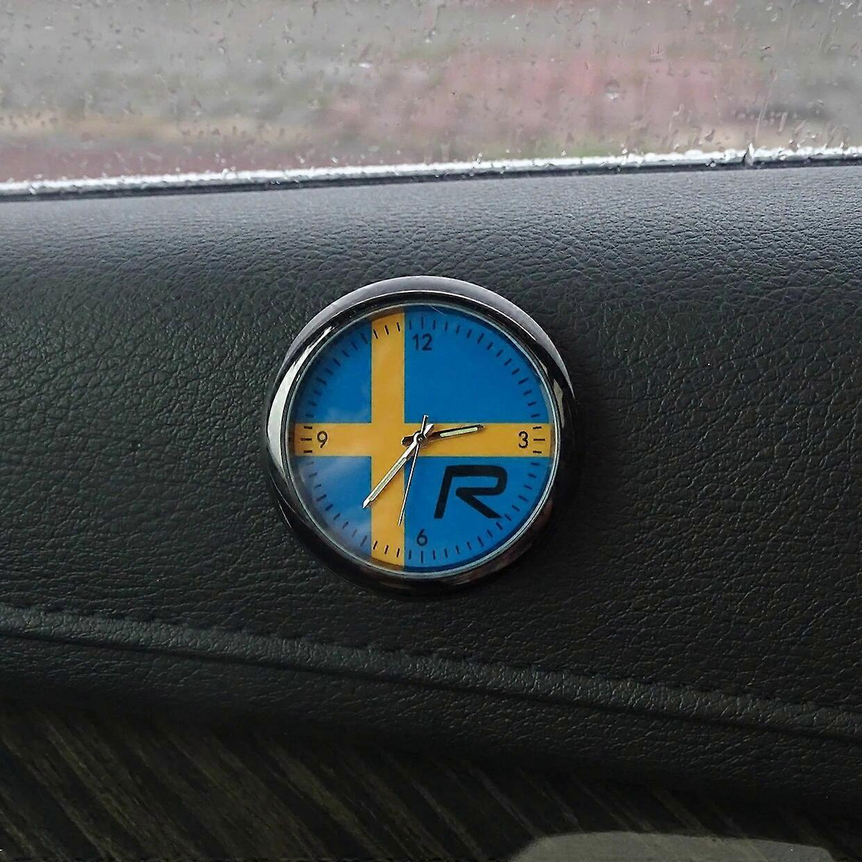 car interior decoration Car Quartz Clock Luminous Automobile Internal ...