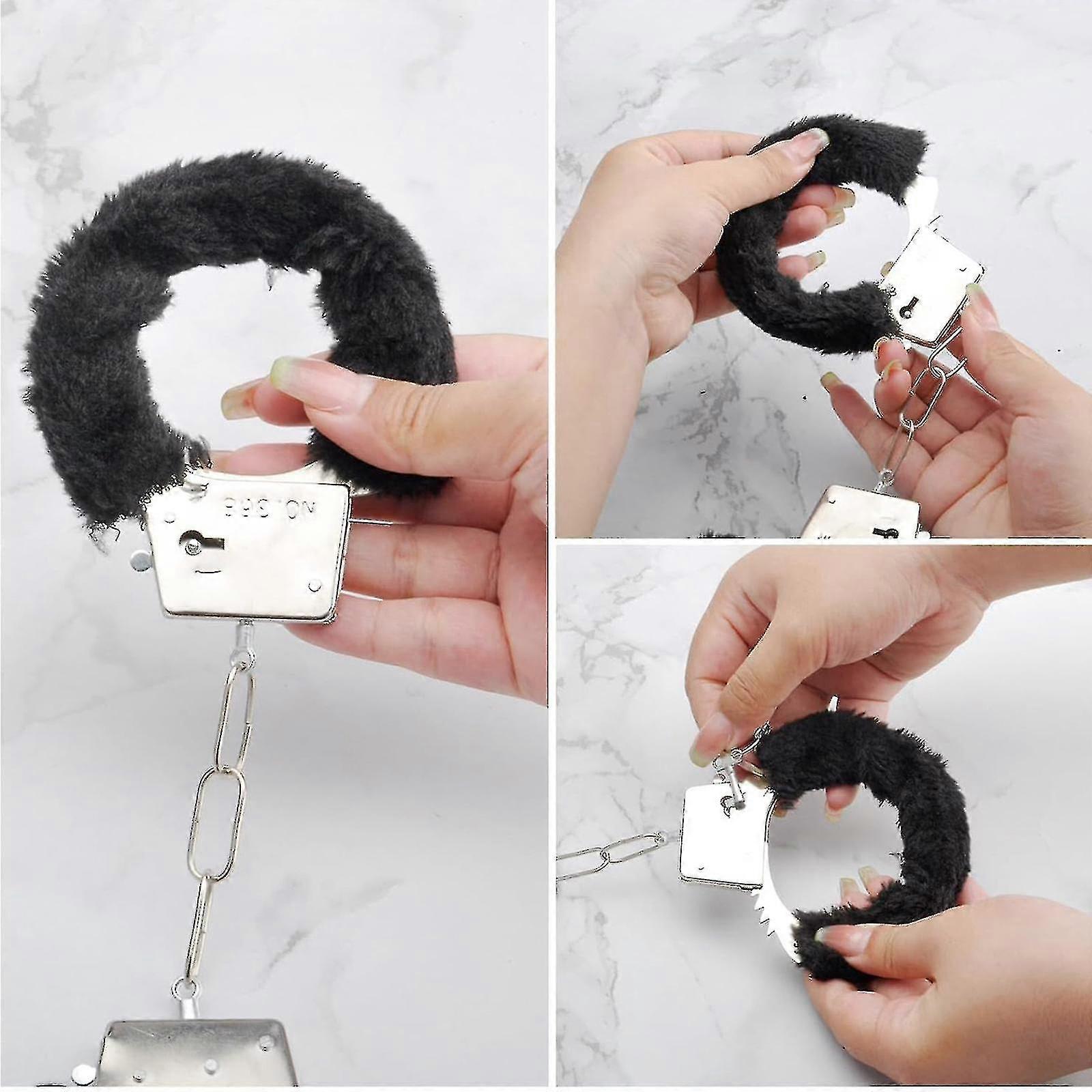 Stainless Steel Wrist Ankle O Ring Double Lock Hand-Cuffs Ankle ...