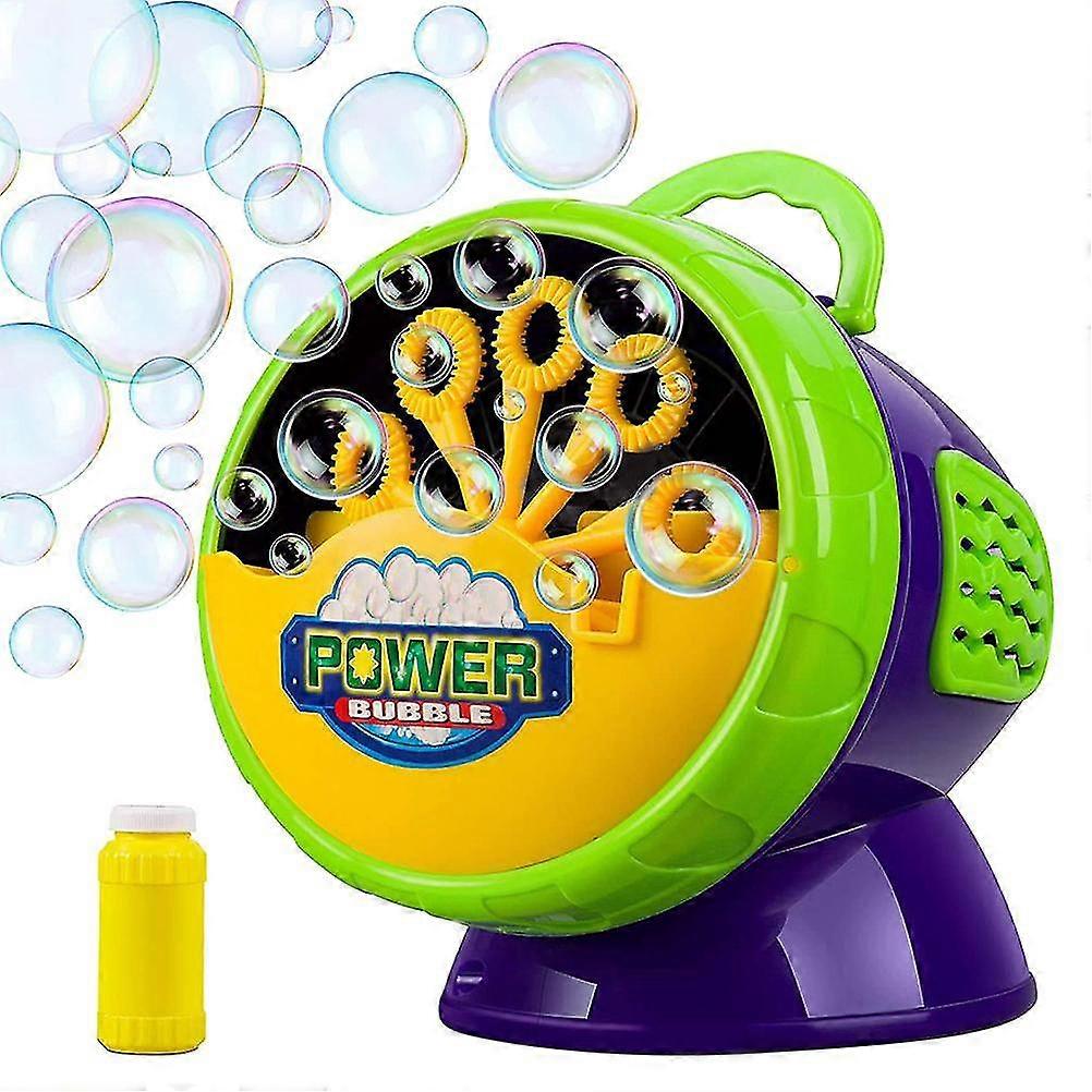 Bubble Machine for KIDS Soap Bubbles Machines with Bubble Liquid for Parties Weddings Outdoor ...