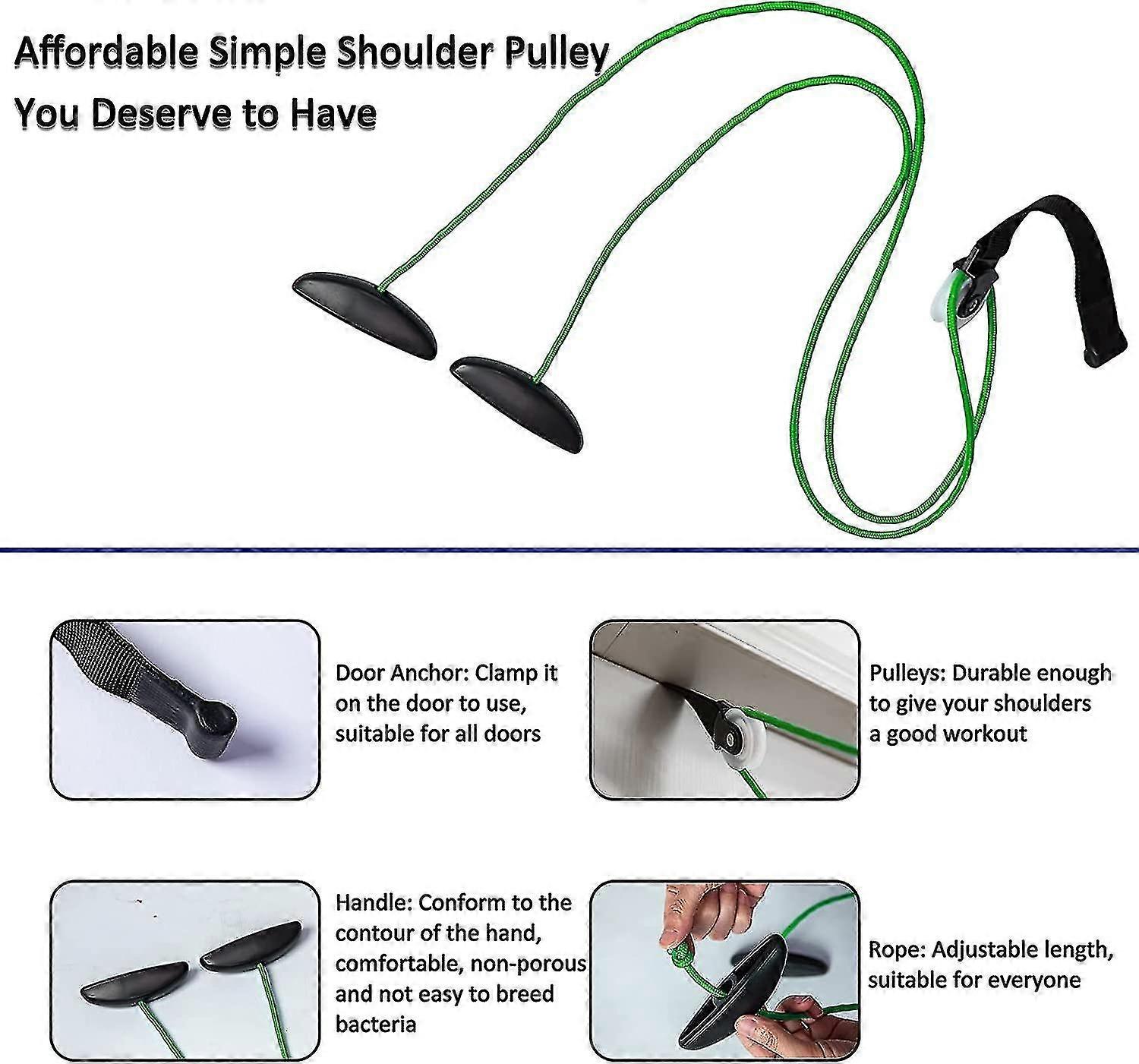 Shoulder Therapy Exercise Pulley System, Slim Shoulder Pulley For ...