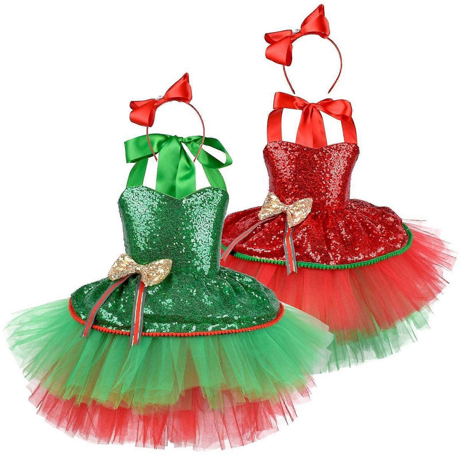 Tutu Dress for Girls Lovely Dressing up Kids Cosplay Props Gift Sequin ...