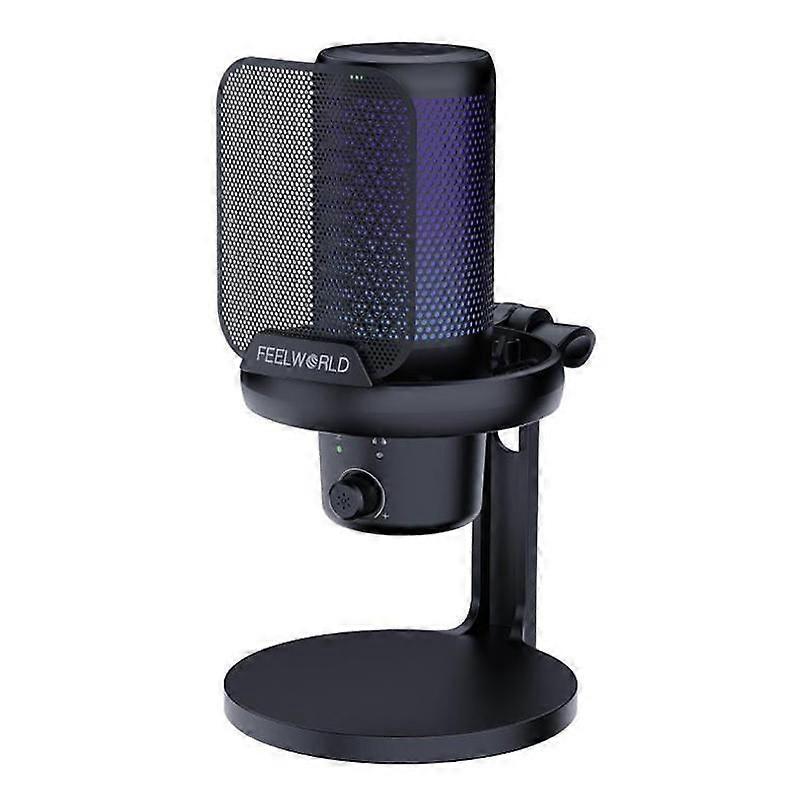 FEELWORLD VM1 USB Condenser Gaming Microphone | Fruugo UK