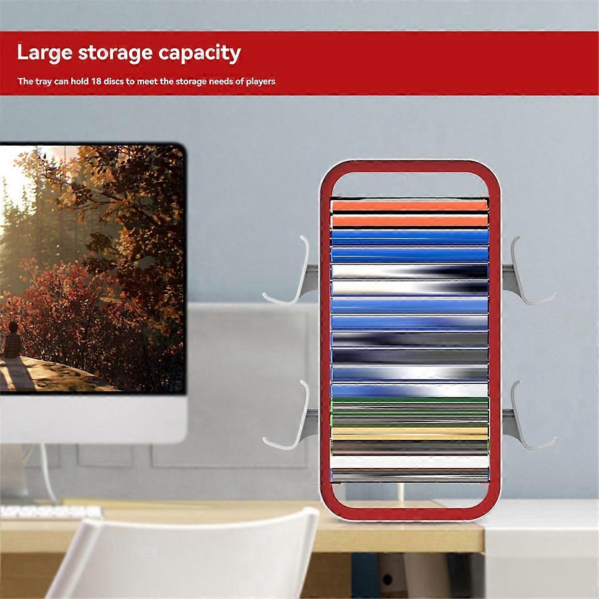 Game Storage Rack for Multi-Function Disc Rack P5 Game Disc Holder Game ...