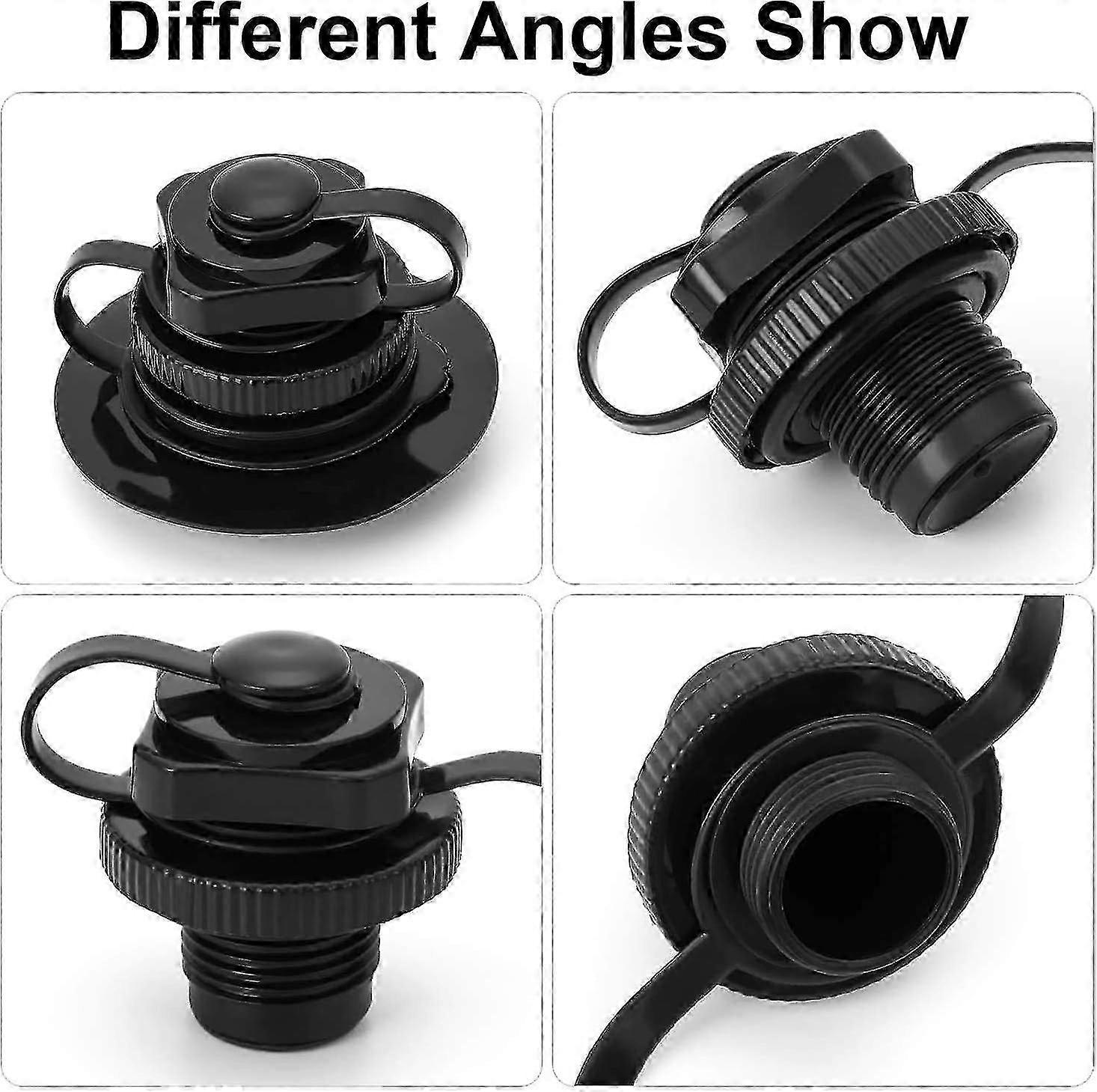 4pcs Air Valve Inflatable Boat Spiral Anti-leakage Air Valve One-way ...
