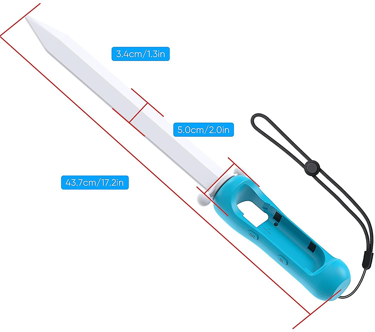 Led Game Sword For Nintendo Switch Joy Cons Hand Grip Sword For The ...