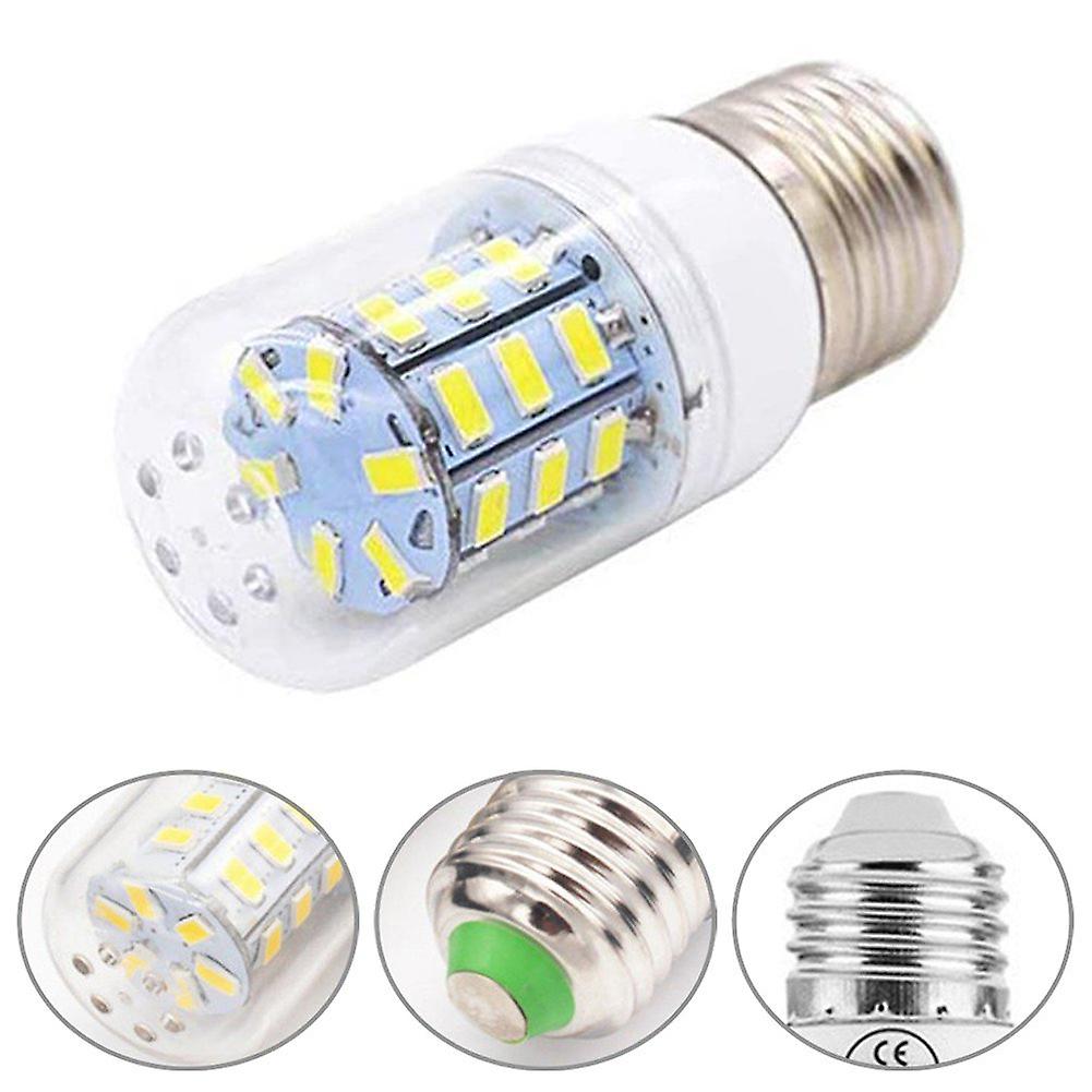 5W E27 LED Corn Bulb Cool White 6000K Replacement Parts Cylindrical ...