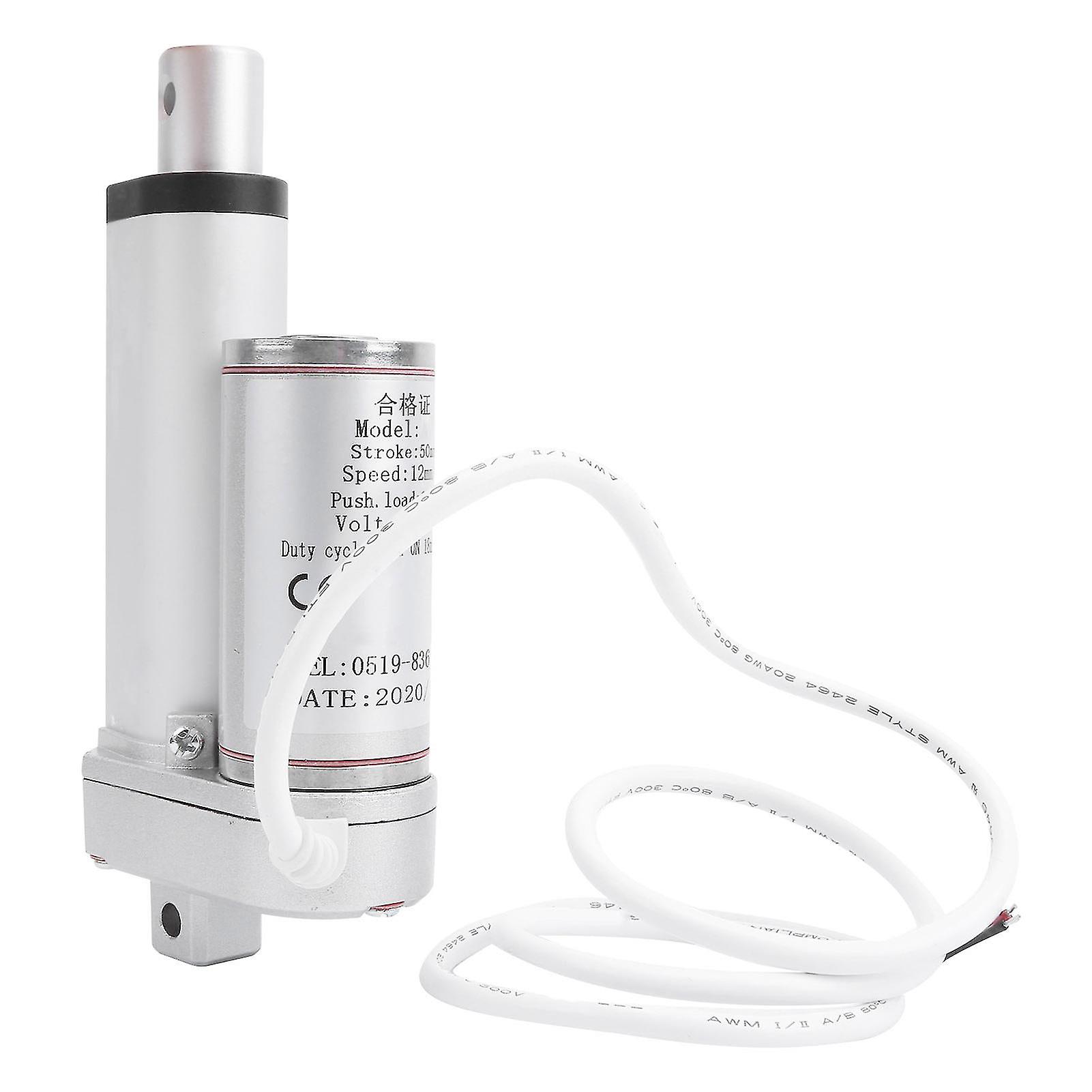 Electric Linear Actuator Motor Lifting System Putter 100kg Load 50mm ...