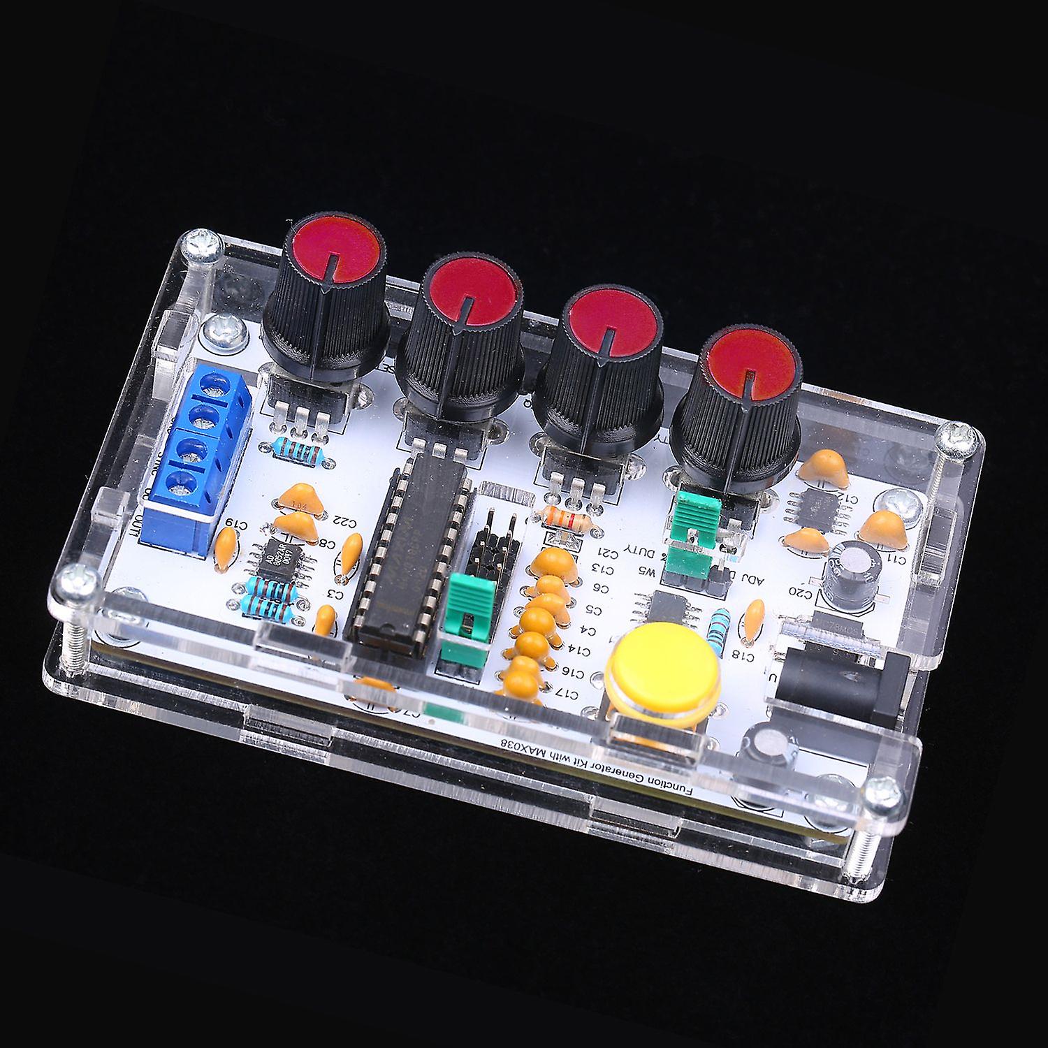 MAX038 Signal Generator DIY Kit 1Hz～20MHz Function Generator High-speed ...