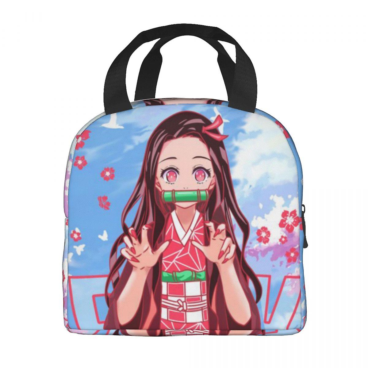 Nezuko Kamado Demon Slayer Insulated Lunch Bags For Camping Travel ...