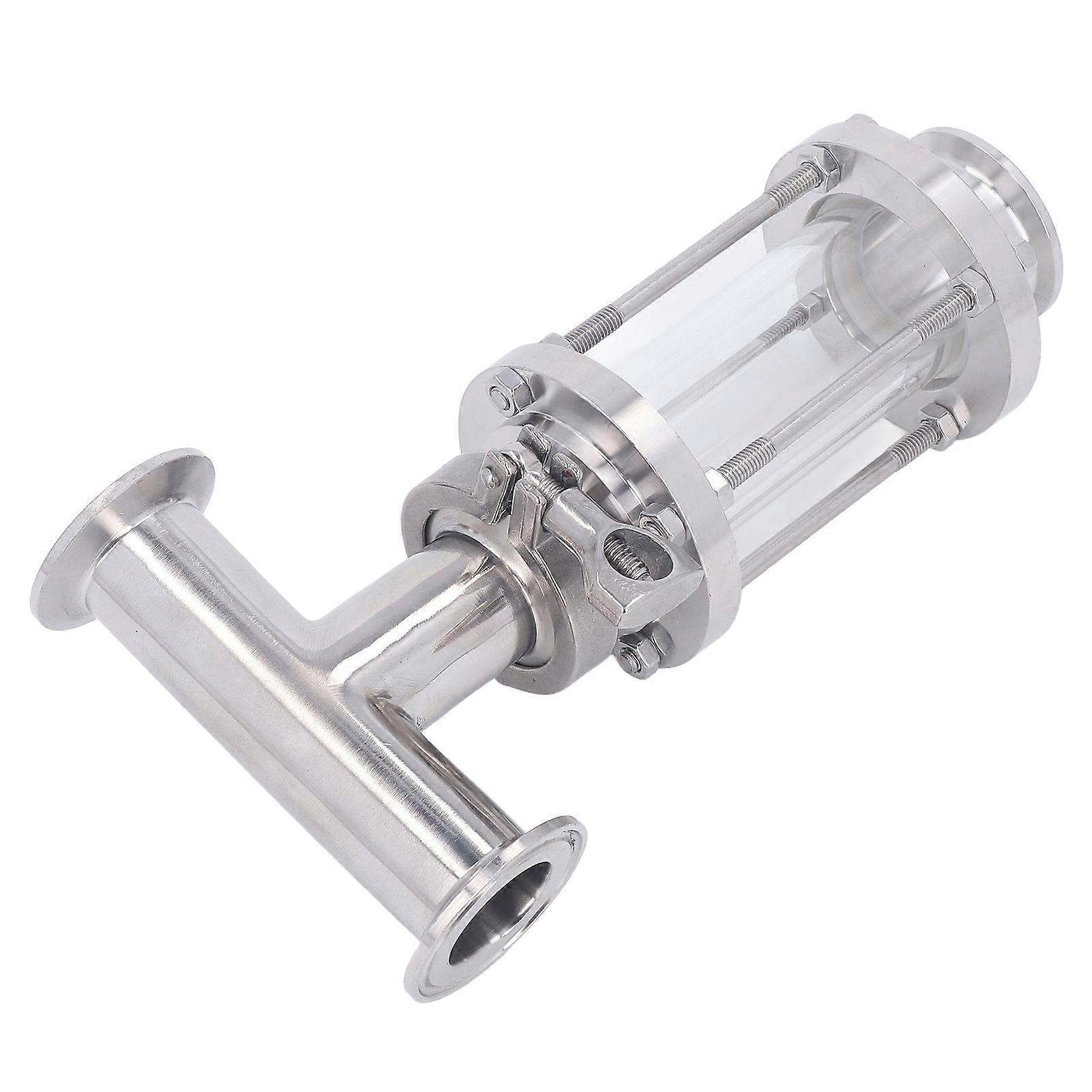 In Line Sight Glass Food Grade 304 Stainless Steel Omnidirectional ...