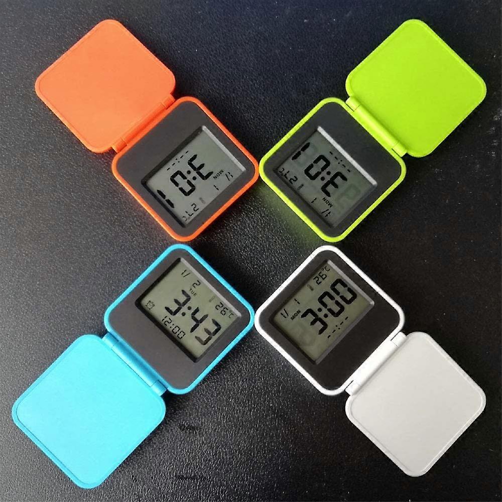 Compact Digital Travel Alarm ClocksBattery Operated Small Travel Clock ...