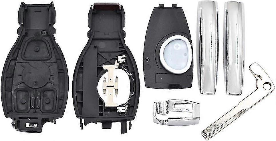3 Buttons Smart Key Remote Case for Mercedes for Benz A B C E S Class ...
