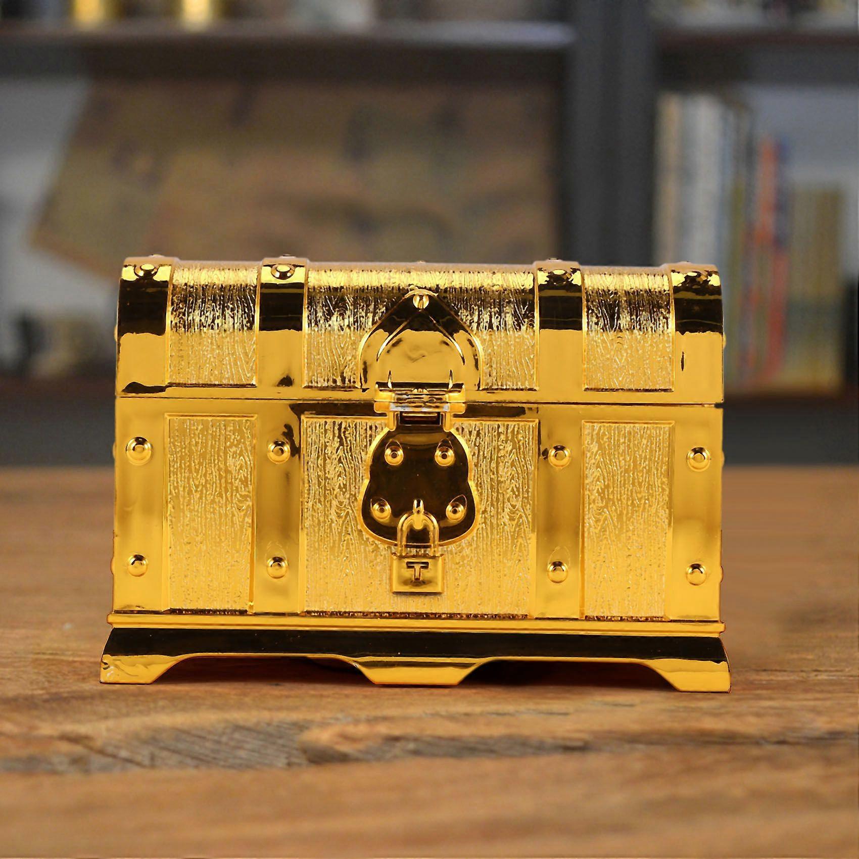 Pirate Treasure Chest Decorative Treasure Chest Keepsake Jewelry Box ...