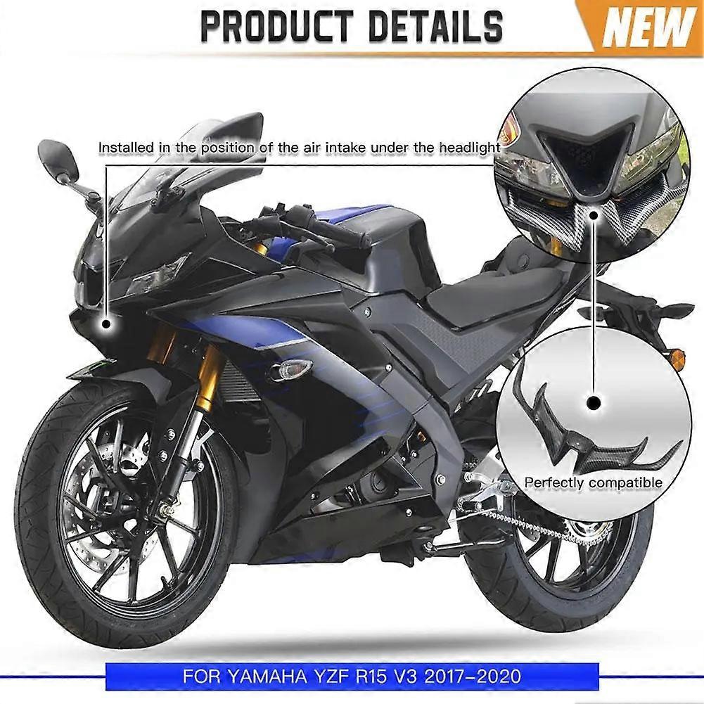 Motorcycle Body Parts Motorcycle Front Fairing Winglet Wing Cover Trim ...