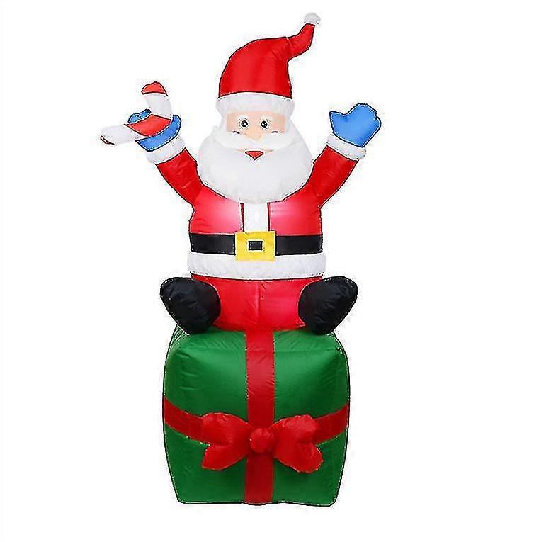 Christmas Inflatable Inflatable Inflatable Santa Claus Gift Luminous ...