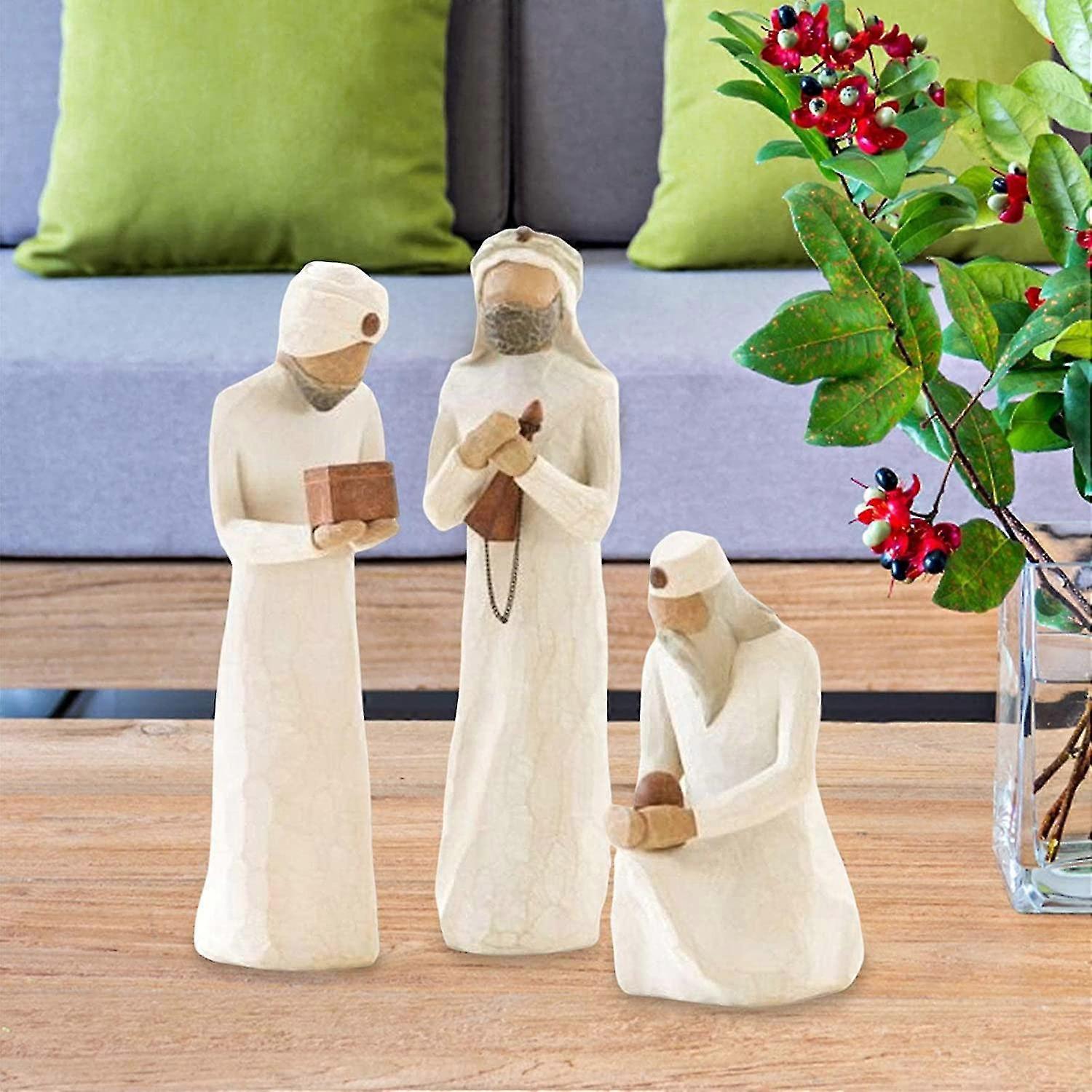 Modern Resin Christmas Nativity Scene, Nativity Figure Sets, Holy ...