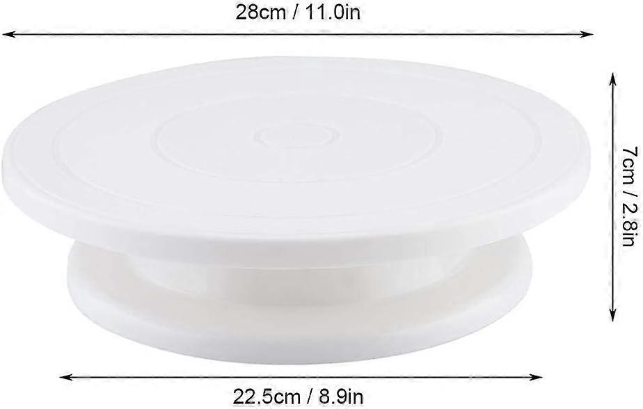 Turntable Cake Turntable, Turntable Pastry Cake Display Stand for ...