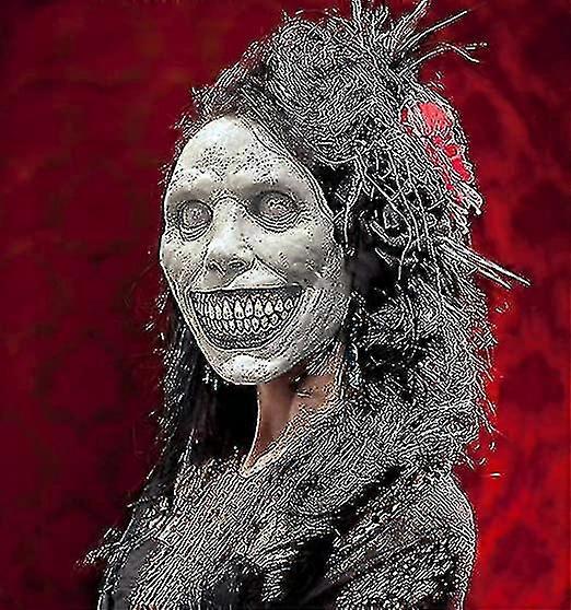 Hmwy-smiling Mask Creepy,scary Halloween Mask | Fruugo AU